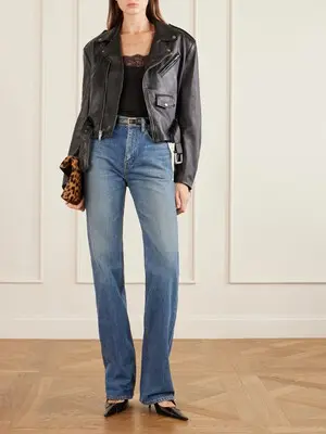 Saint Laurent High-rise Bootcut Jeans
