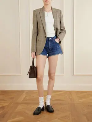 AGOLDE Parker Denim Shorts