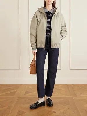 Aimé Leon Dore Hooded Reversible Checked Jacket