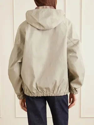 Aimé Leon Dore Hooded Reversible Checked Jacket