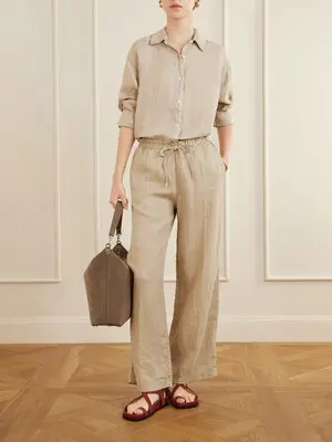 JAMES PERSE Linen-canvas Shirt