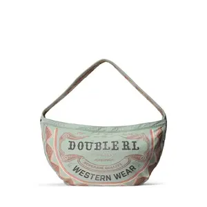 Ralph Lauren Canvas Newsboy Bag