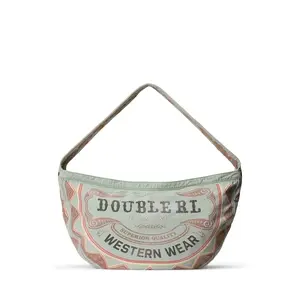 Ralph Lauren Canvas Newsboy Bag