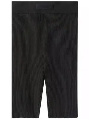 Fear Of God Stretch Ribbed Shorts - Black