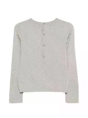 Extreme Cashmere Buttoned Sweater