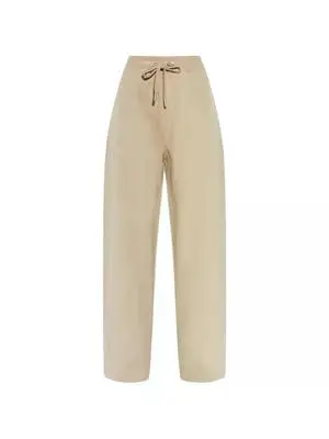 AMI Paris Wide Leg Drawstring Trousers