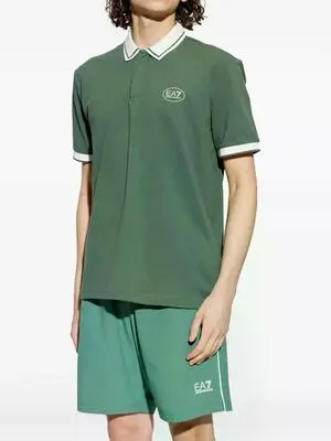 EA7 Collared Short-sleeve T-shirt