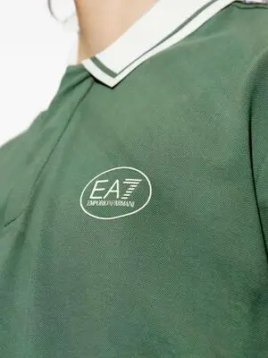 EA7 Collared Short-sleeve T-shirt