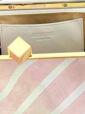 Jacquemus Small The Berlingot Clutch Bag - Pink