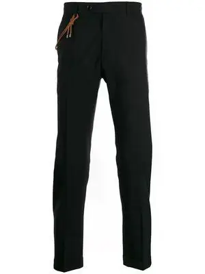BERWICH Wool Blend Chinos With Rope Detail
