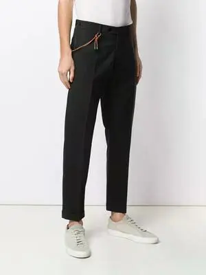 BERWICH Wool Blend Chinos With Rope Detail