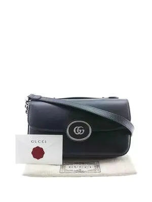Gucci 2016-2026 Mini Leather Petite Gg Satchel