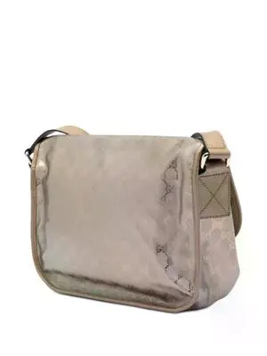 Gucci Gg Imprime Crossbody Bag - Gold