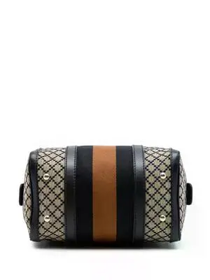 Gucci 2016-2026 Diamante Canvas Web Joy Boston Satchel - Black