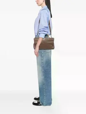 Gucci Bamboo Shopper Satchel In Calfskin