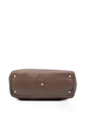 Gucci Bamboo Shopper Satchel In Calfskin