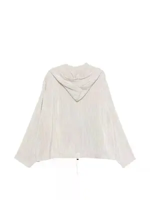CAMIEL FORTGENS Striped Hooded Jacket