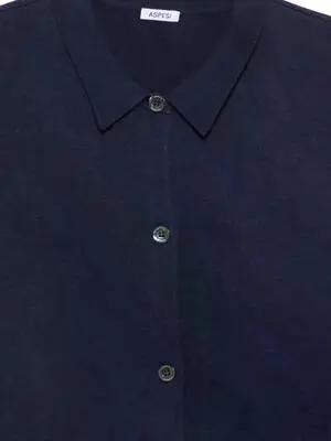 Aspesi Buttoned Collar Cardigan