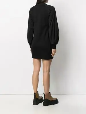DIESEL® Logo Collar Sweater Dress