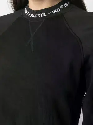 DIESEL® Logo Collar Sweater Dress
