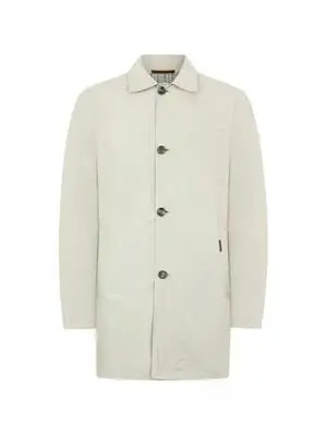MOORER Checked Button Coat