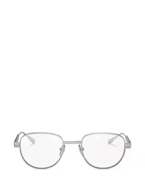 Balmain Round Frame Eyeglasses - Silver