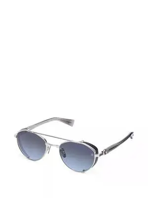 Balmain Round Frame Sunglasses - Silver