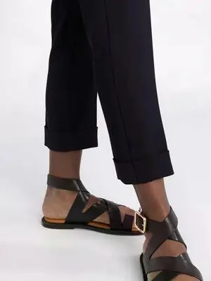 Etro Cropped Tailored Trousers - Black