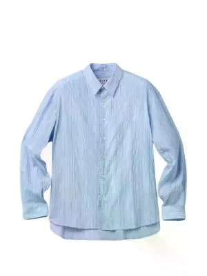 COOR Striped Wrinkled Shirt