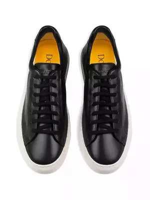DOUCAL'S Leather Sneakers - Black