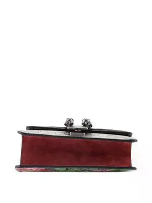Gucci Dionysus Blooms Print Gg Coated Canvas Mini Shoulder Bag - Brown