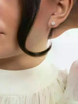 Nimo With Love Martini Diamond Stud Earrings