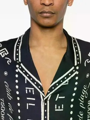 Balmain Printed Shirt - Blue