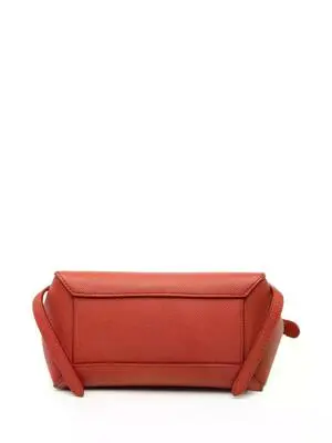 Celine Nano Grained Calfskin Belt Bag - Red