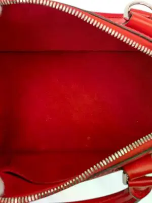 LOUIS VUITTON Epi Alma Bb Satchel - Red