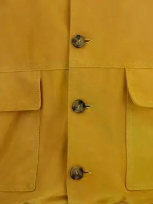 VALSTAR Button Patch Pocket Jacket - Yellow