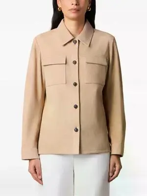 Brooks Brothers Patch-pocket Suede Jacket - Neutrals