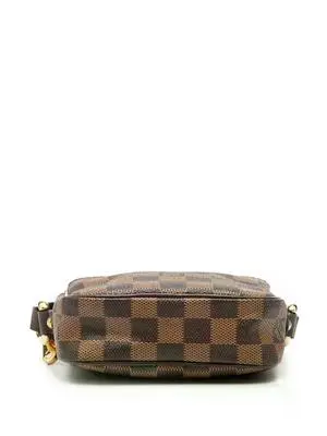 LOUIS VUITTON 2005 Damier Ebene Rift Crossbody Bag - Brown