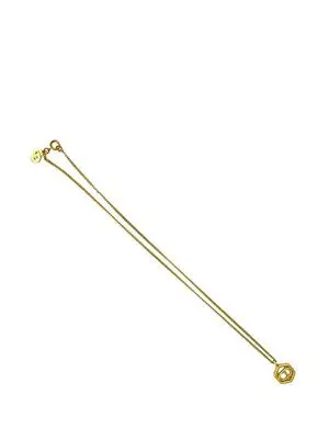 Dior Cd Logo Pendant Necklace - Gold