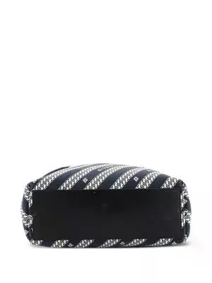 Givenchy Bond Shopper Logo Jacquard Canvas Medium Tote Bag