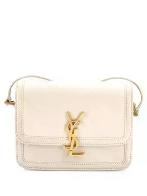 Saint Laurent Solferino Small Crossbody Bag - Neutrals