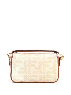 Fendi Baguette Nm Bag Zucca Embroidered Canvas Mini