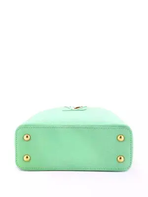 LOUIS VUITTON Braided Chain Capucines Mini Bag