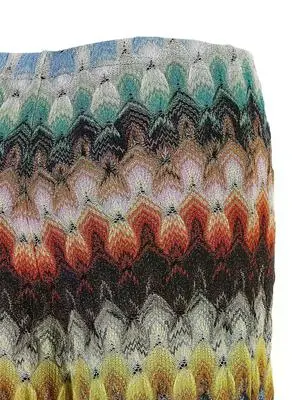 Missoni Zigzag-knit Palazzo Pants