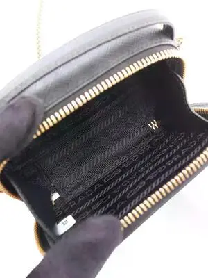 Prada 2013-2025 Mini Saffiano Pouch Satchel