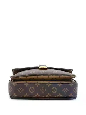 LOUIS VUITTON Pochette Metis Reverse Monogram Canvas Crossbody Bag - Brown