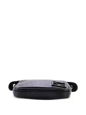 Fendi Simply Leather Mini Shoulder Bag - Black