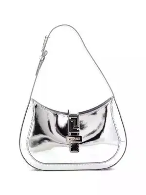 Versace Silver Tone Shoulder Bags