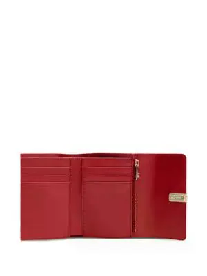 Furla Compact S Embossed Wallet - Pink