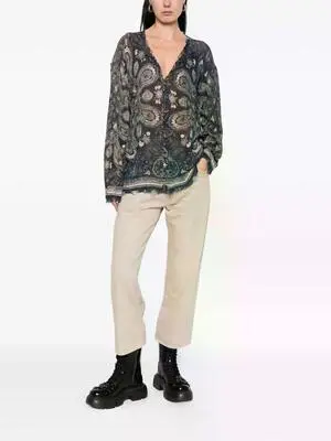 R13 Bandana Button Knitwear